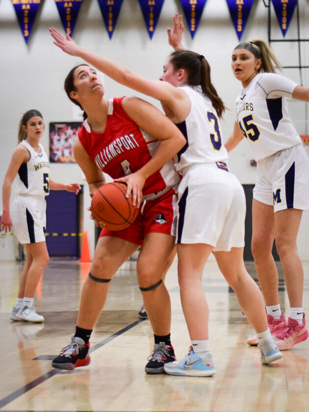 Williamsport girls dominate the boards and produce impressive win at ...